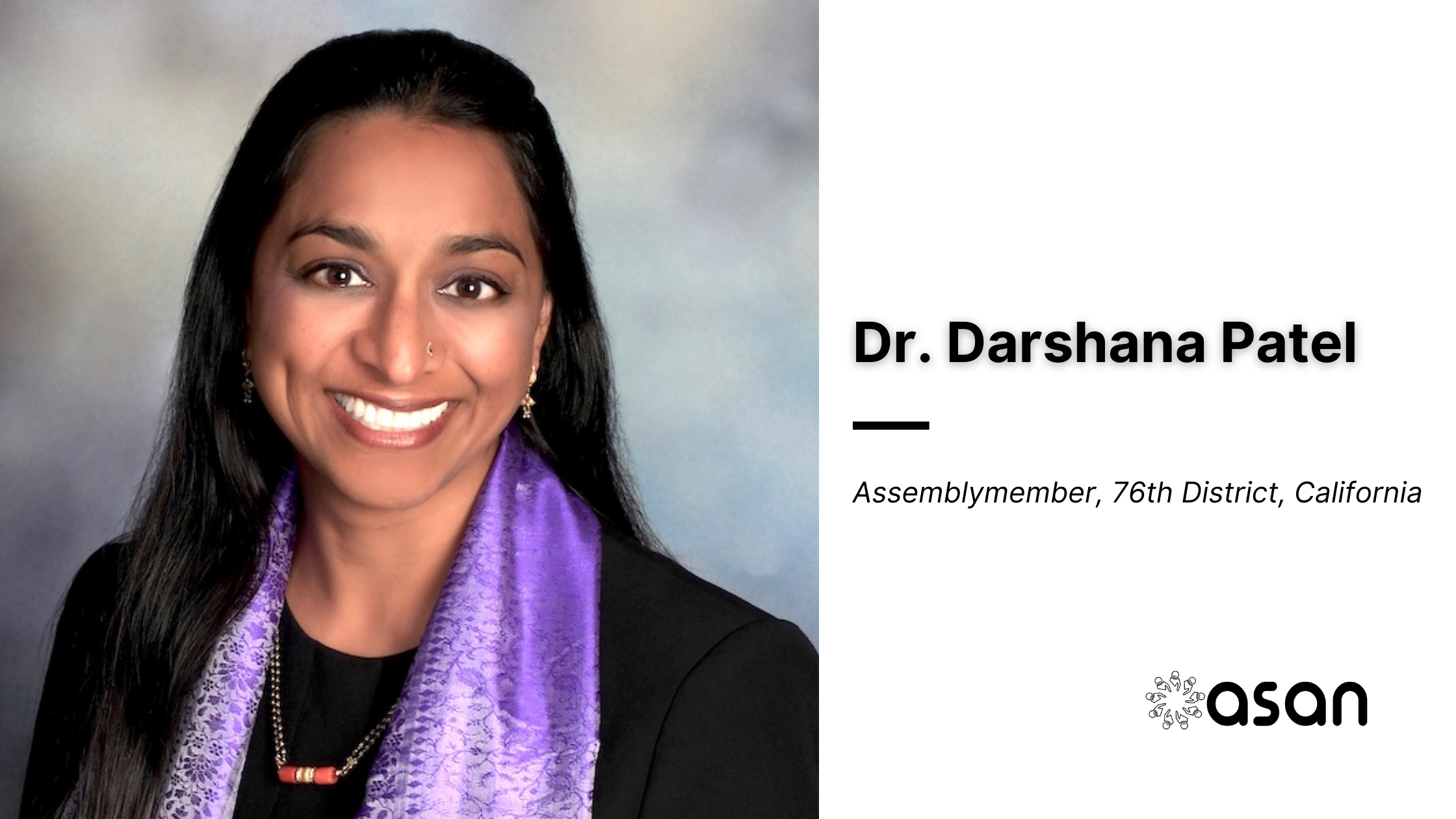 Dr. Darshana R. Patel Sworn in as Assemblymember for California’s 76th ...