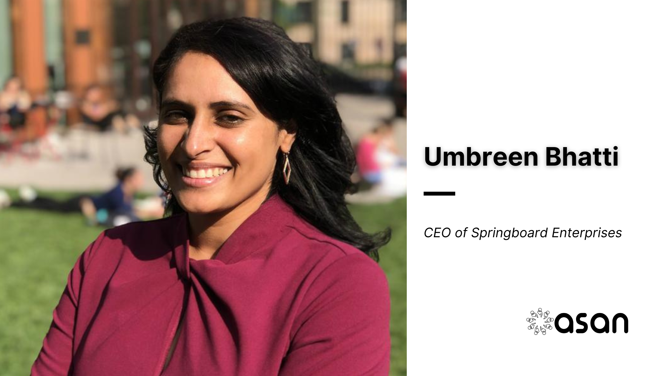 Umbreen Bhatti Appointed CEO of Springboard Enterprises