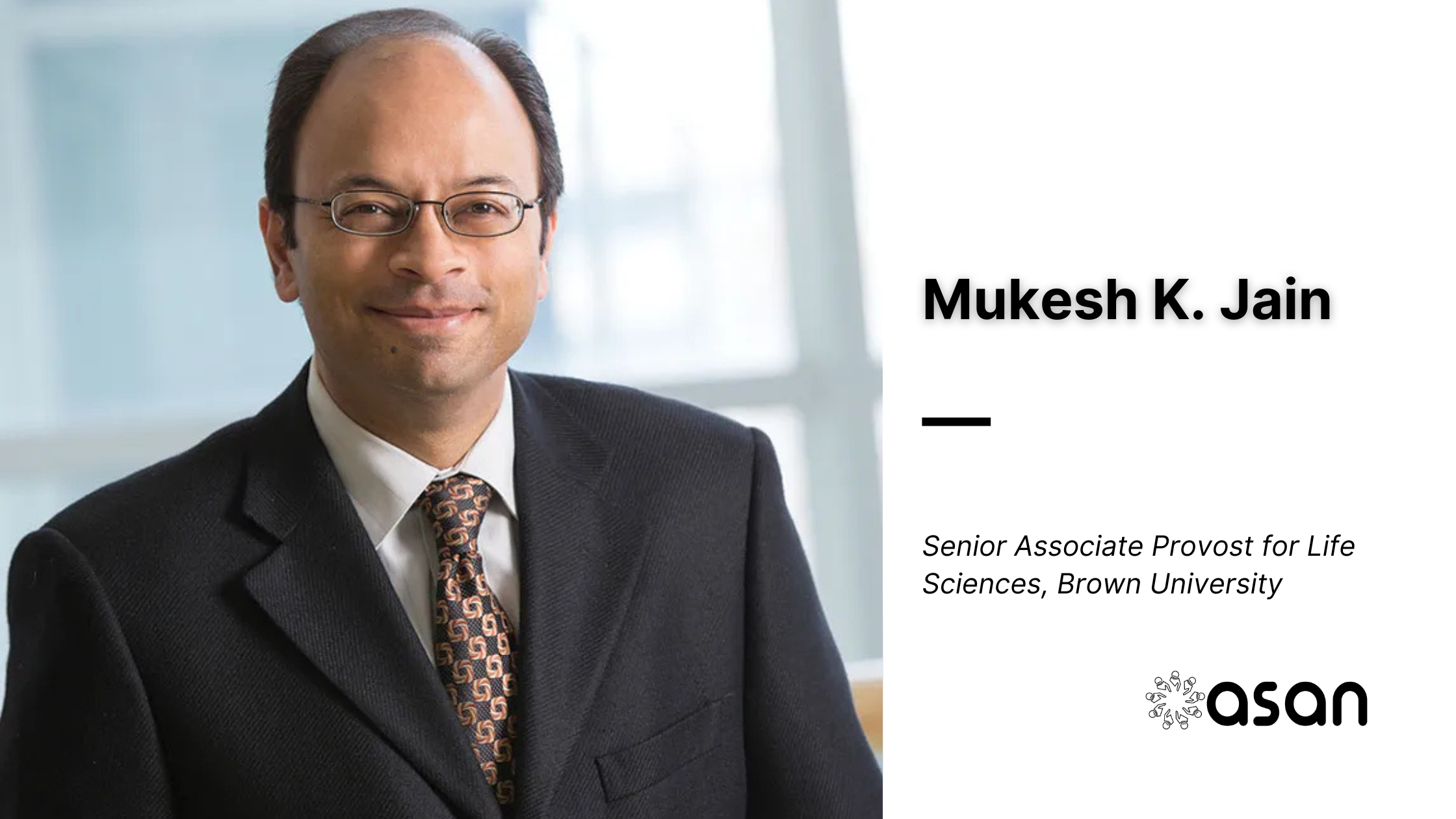 Mukesh K. Jain appointed senior associate provost for life sciences at ...